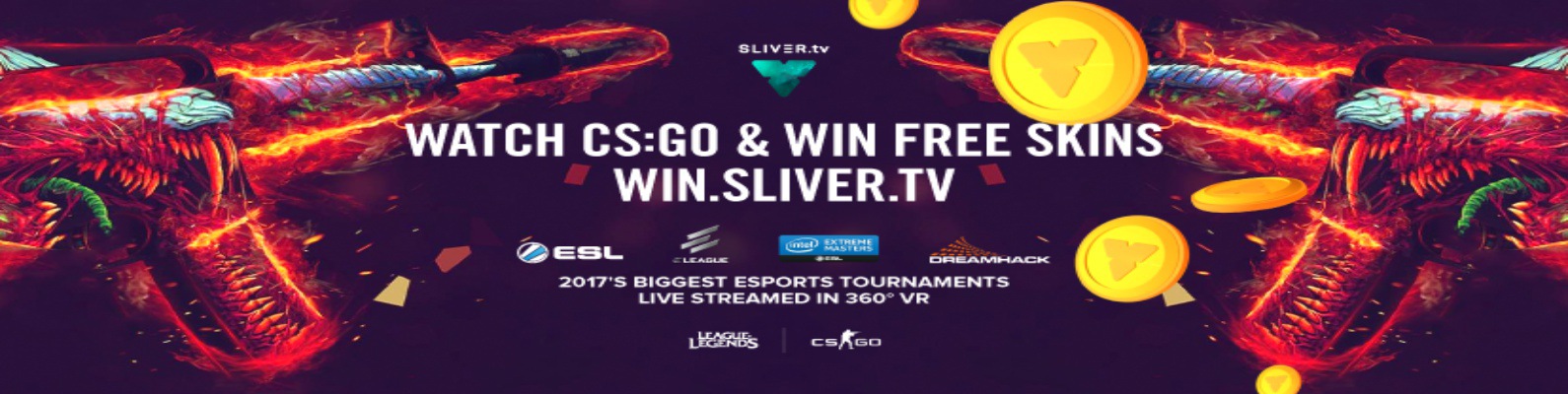 SLIVER.TV (халявные скины для CS:GO и PUBG